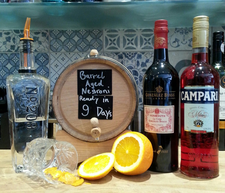 Barrel Aged Negroni | Whitmore & White
