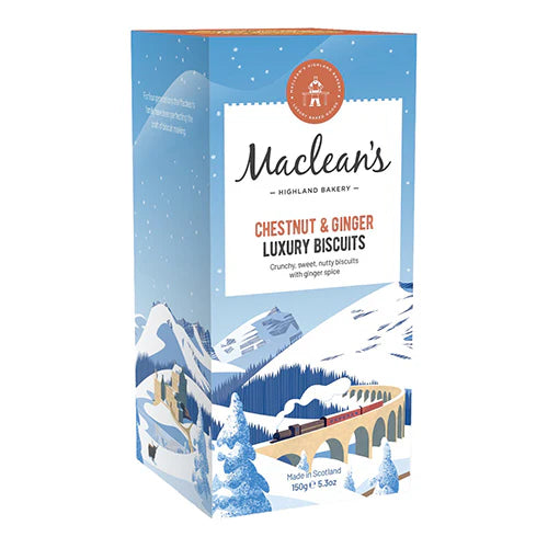 Maclean's Highland Bakery - Chestnut & Ginger Luxury Biscuits ...