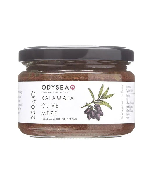 Odysea Kalamata Olive Meze with Capers | Whitmore & White