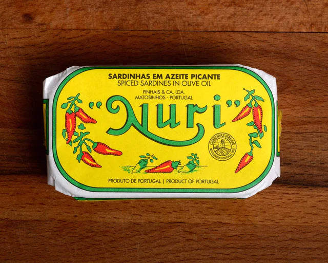Nuri Extra Spiced Sardines in Olive Oil | Whitmore & White