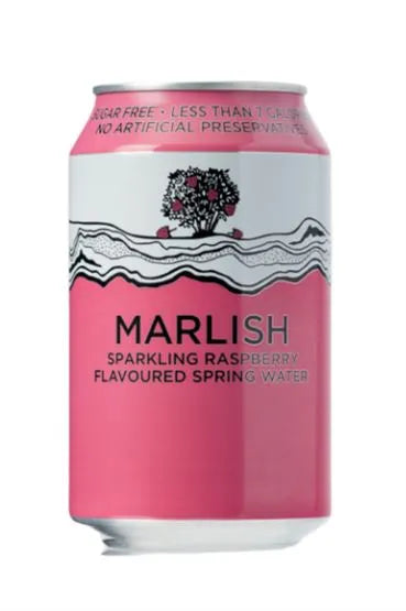 Marlish Raspberry Sparkling Water | Whitmore & White